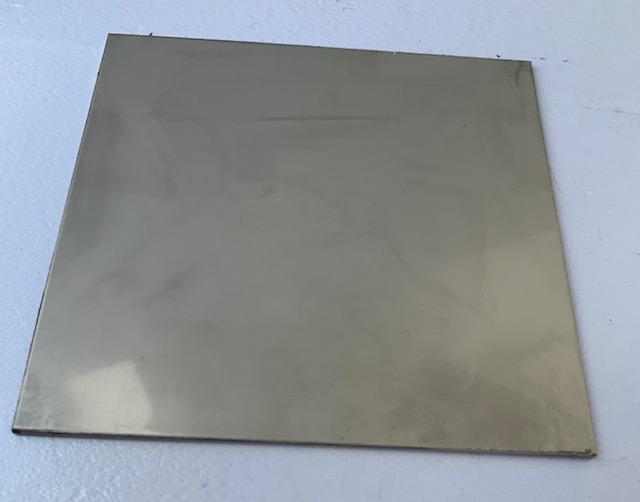 RVS plaat 500x1000x3 - Goed Metaal