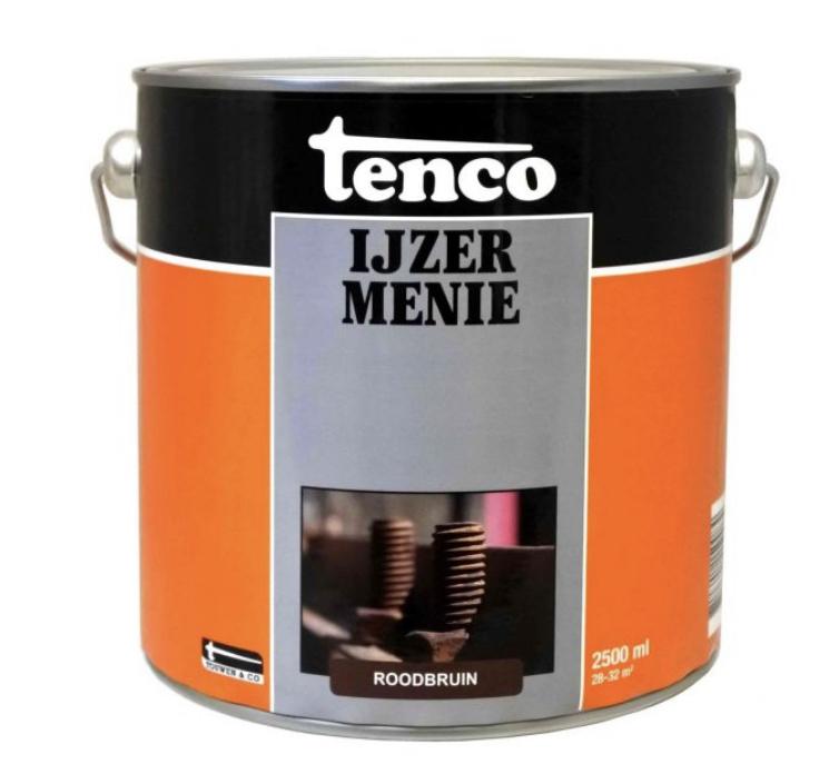 Tenco ijzer menie rood/bruin 2.5L - Goed Metaal